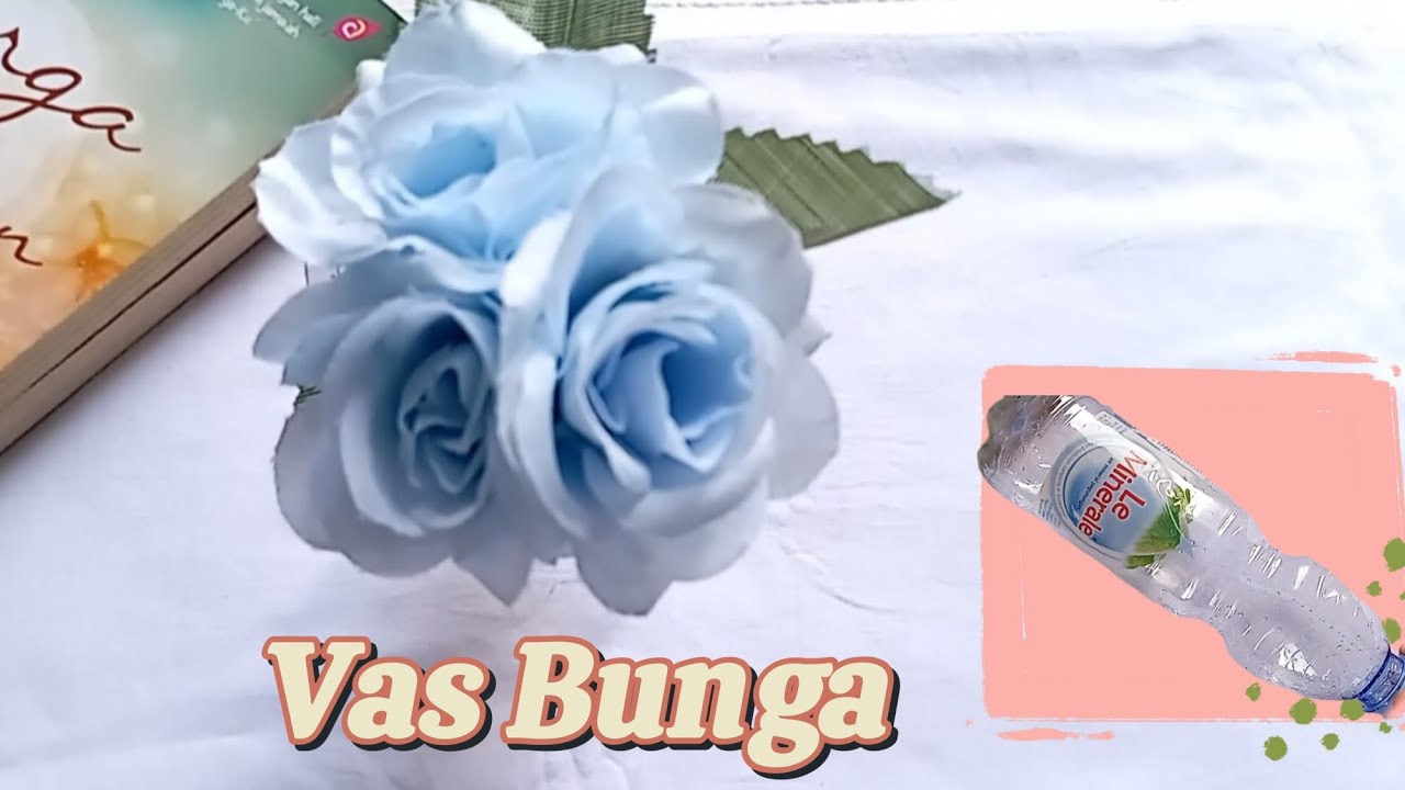 Craft || Ide kreatif Vas bunga dari botol bekas | diy - YouTube