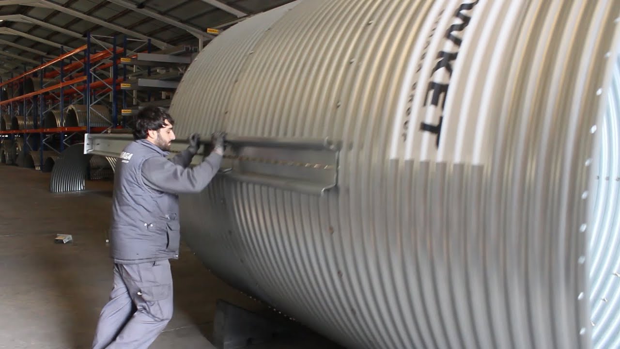 Feed Silo Assembly Growket Symaga Group - YouTube