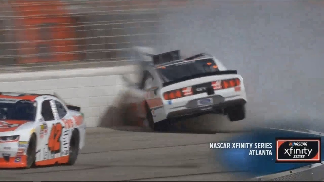 NASCAR Xfinity Series 2018. Atlanta Motor Speedway. Cole Custer Hard ...