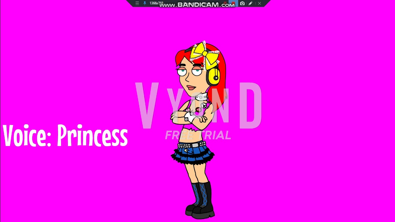 I made Kenzie Backlin wear her own Bubblegum Fanatic costume that I ...