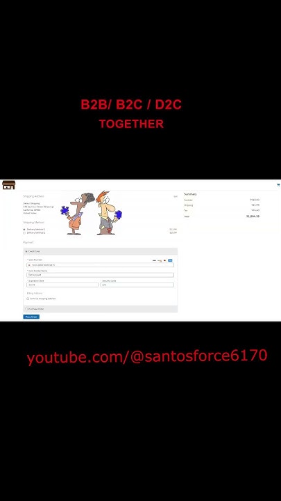 Short - B2B and B2C together - D2C Commerce (Direct to Consumers) - YouTube
