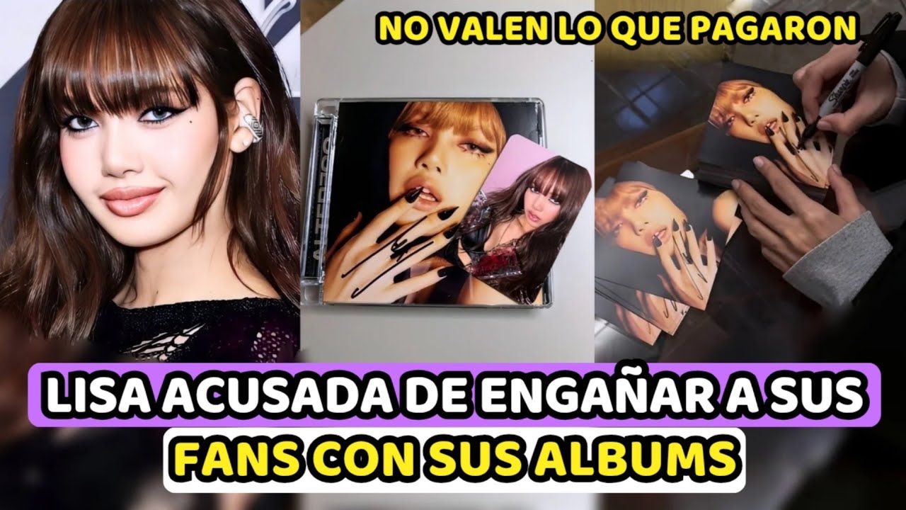 LISA ES ACUSADA DE ENGAÑAR A SUS FANS CON SUS ALBUMS DE EDICION ...