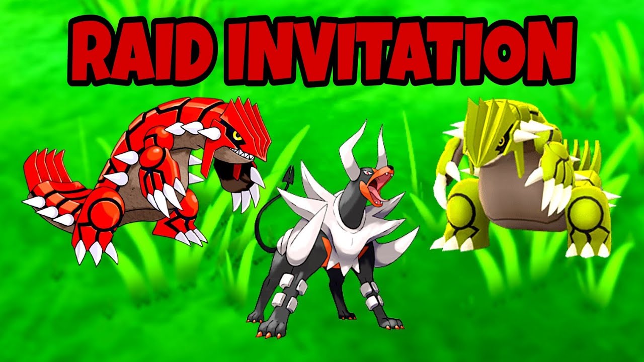Groudon Raid Invitation Live 🔴 #live #groudon #pokemongo - YouTube