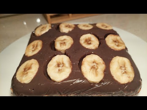 Bişirmədən çox asan Bananlı Şokoladlı Tort - desertin hazırlanması #tort #desert