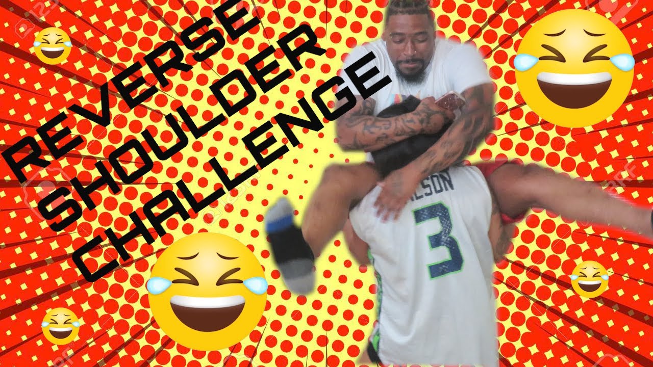 REVERSE SHOULDER RIDE CHALLENGE | COUPLES EDITION | SOMEONE GOT HURT ...