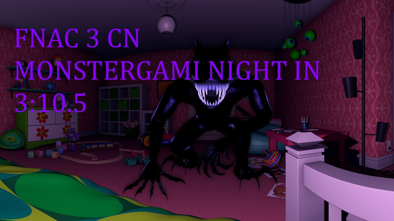 FNaC 3 CN | Monstergami Night in 3:10.500 - YouTube