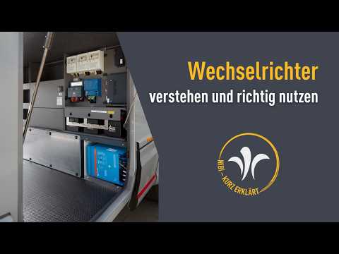 Wechselrichter im Niesmann+Bischoff: Verstehen und nutzen