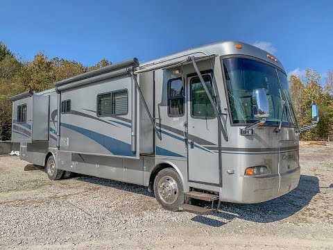 2005 Monaco Cayman 36PDQ Class A Diesel Motorhome Walk-Around Tutorial ...