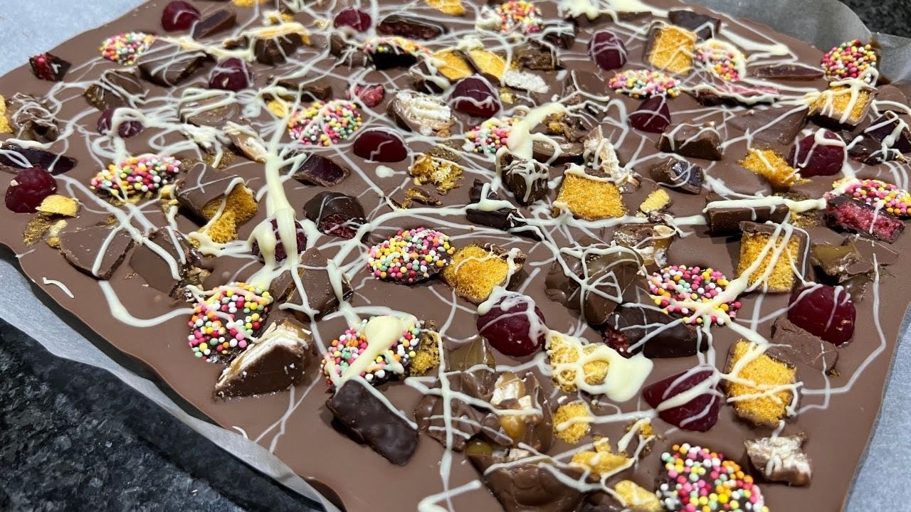 Chocolate Slab | Delicious Christmas Treat! - YouTube