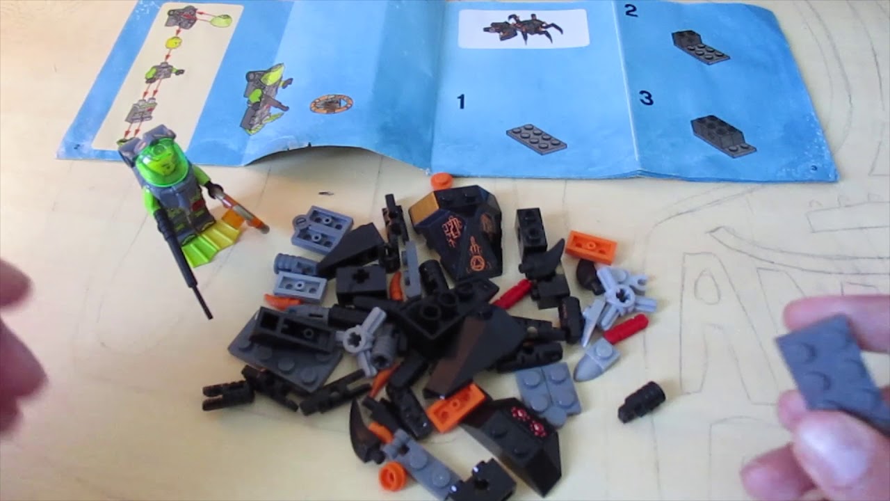 LEGO ATLANTIS 8056 monster crab clash | Retro Sets #1 - YouTube