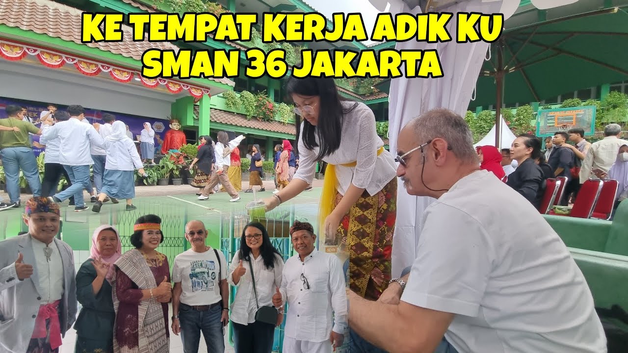 KE TEMPAT KERJA ADIKU DI SMA 36 RAWAMANGUN JAKARTA - YouTube