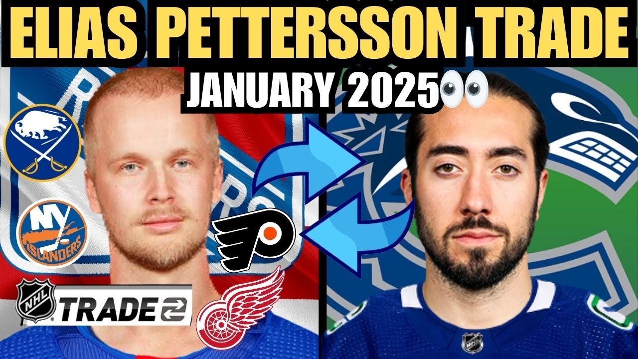ELIAS PETTERSSON OR JT MILLER TRADE THIS MONTH? For Zibanejad or Dobson? | NHL Trade Rumours ...