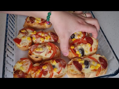 5 Dakikada Hazırla Sofrada ❗️🤩 O Kadar Güzel ki Sanki Orjinal Pizza 😍🥰❤️