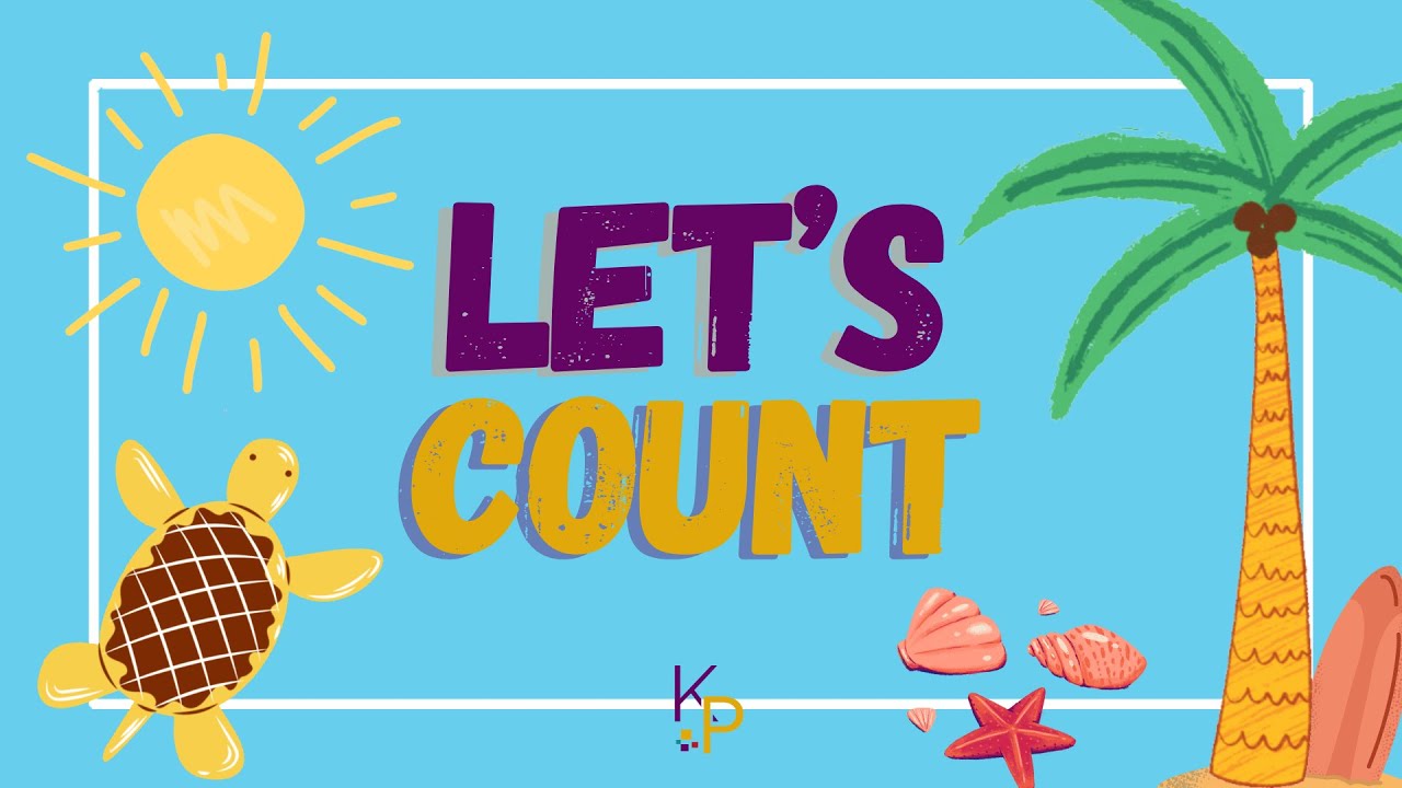 Beach Day Counting - YouTube