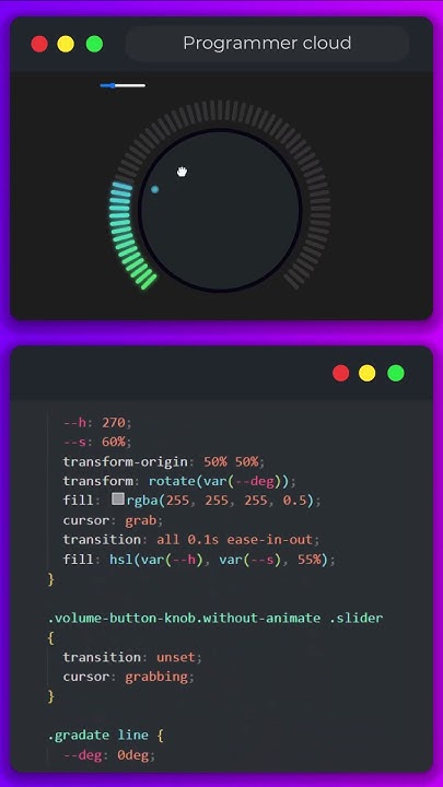 🔊💻🎛️ Amazing Volume Button Knob HTML CSS JS - YouTube