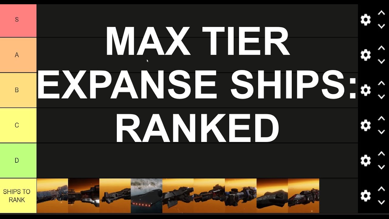 Project Stardust: EXPANSE TOP TIER SHIPS RANKED - YouTube