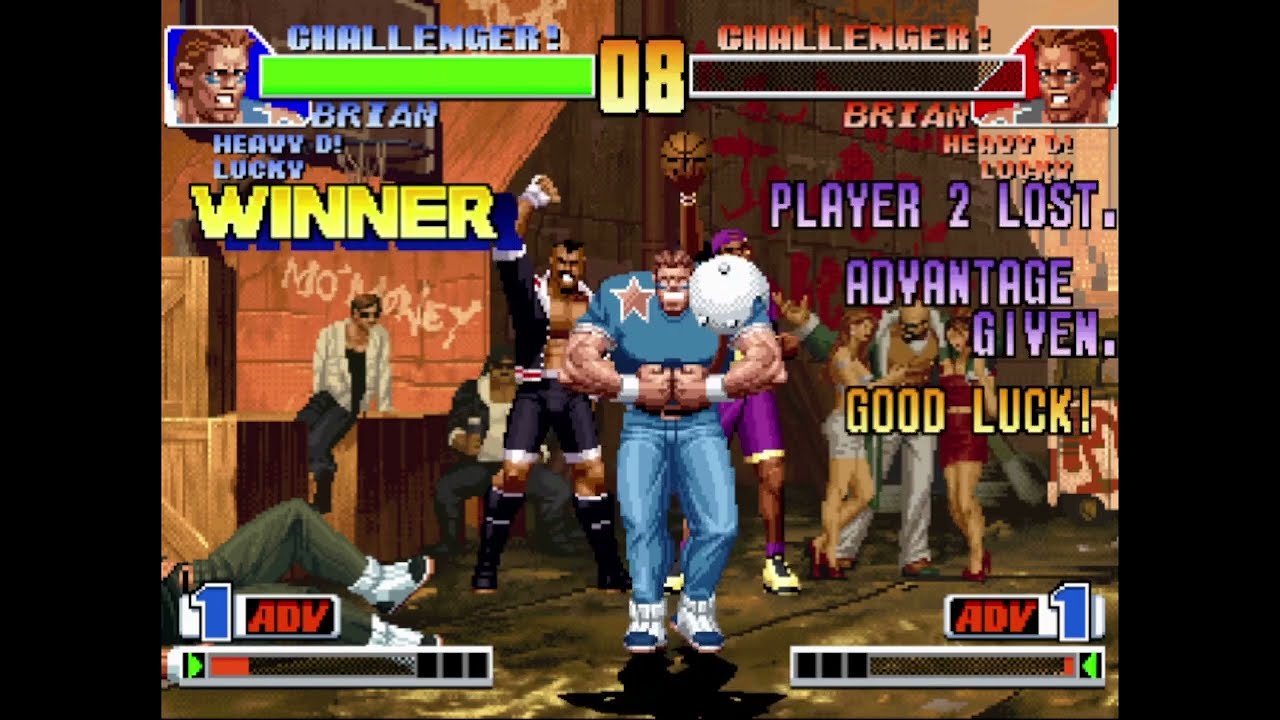 King of Fighters '98 - Brian Battler (Intros & Win Poses) - YouTube