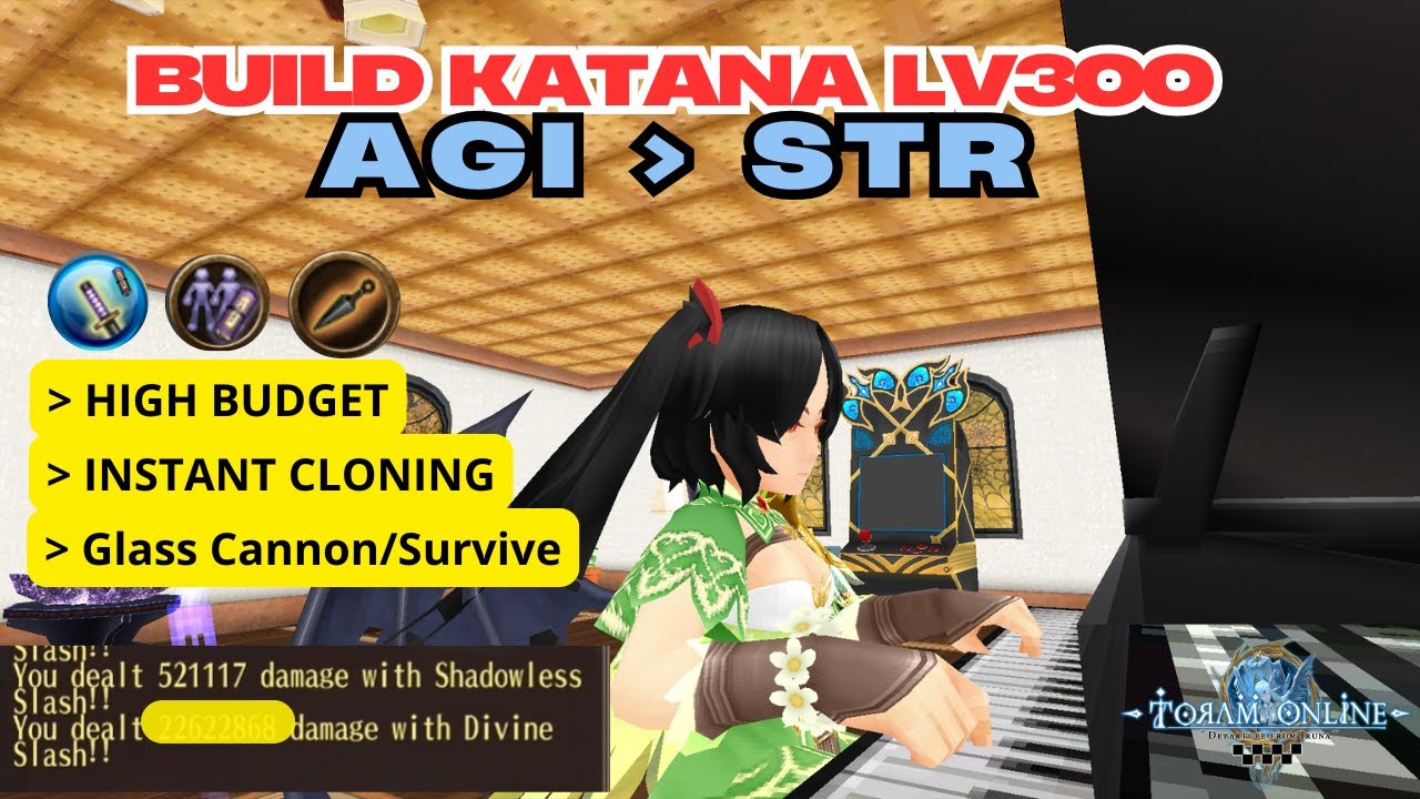 [Update] Build Katana AGI STR - Toram Online - YouTube