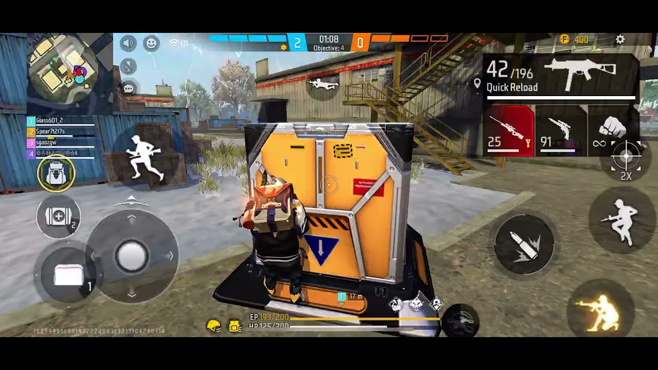 Clash squad game play free fire | 4vs 4 | op game play free fire ...