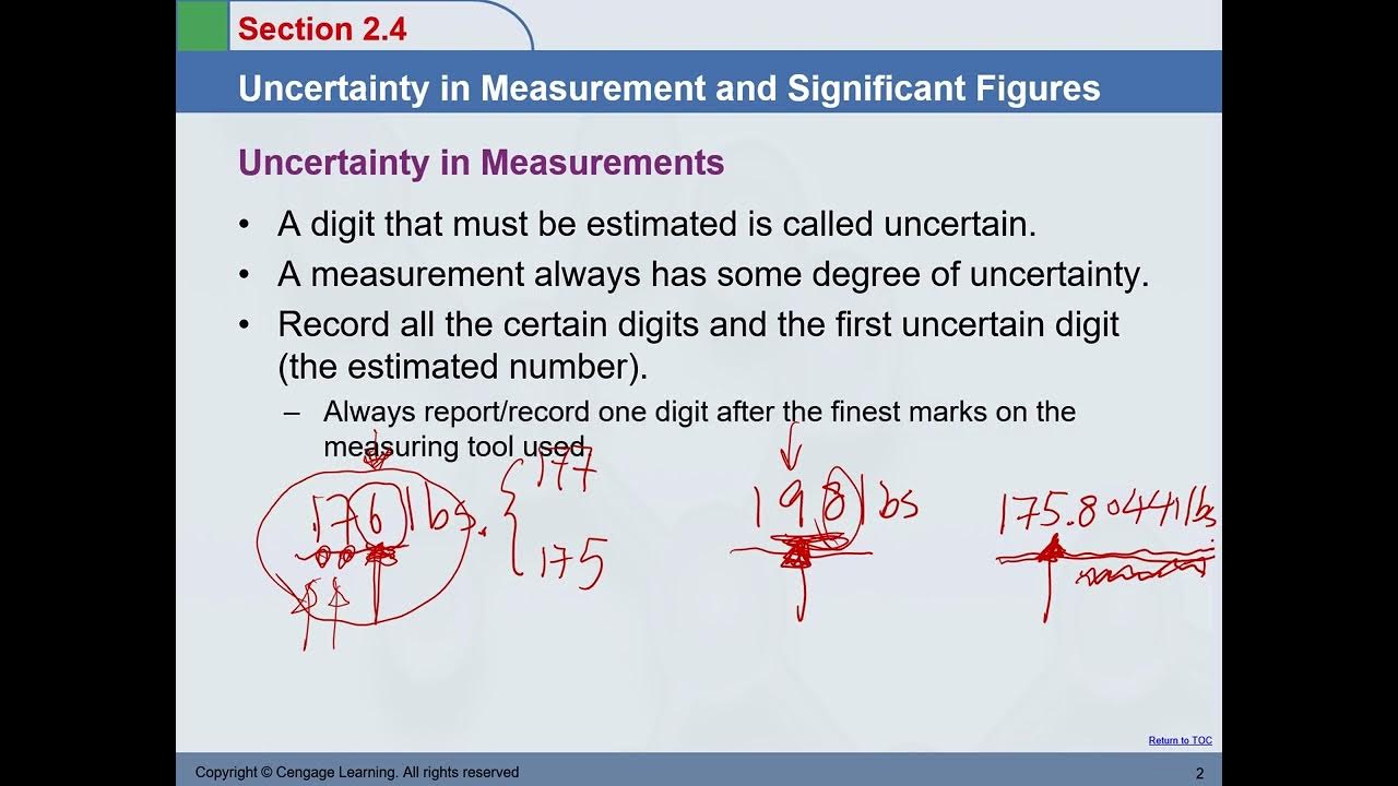 CHEM 1050 chapter2 02 Measurement and significant figures - YouTube