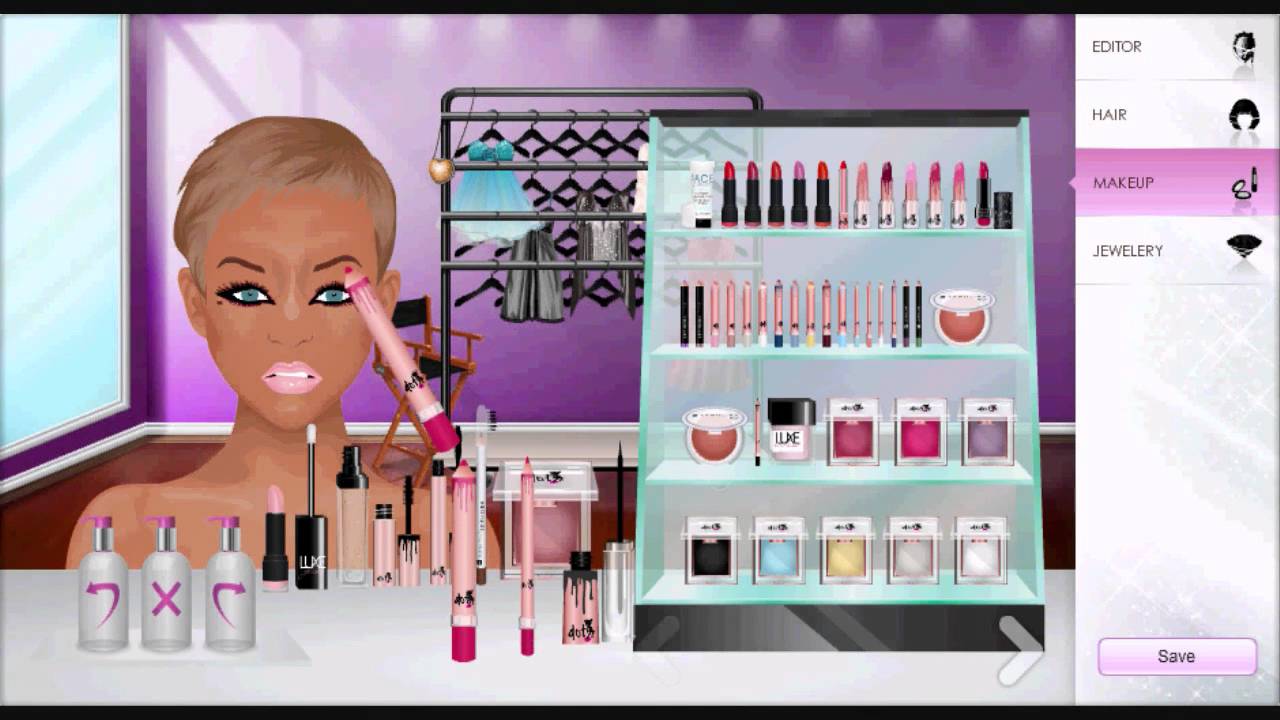 Stardoll makeup tutorial - YouTube