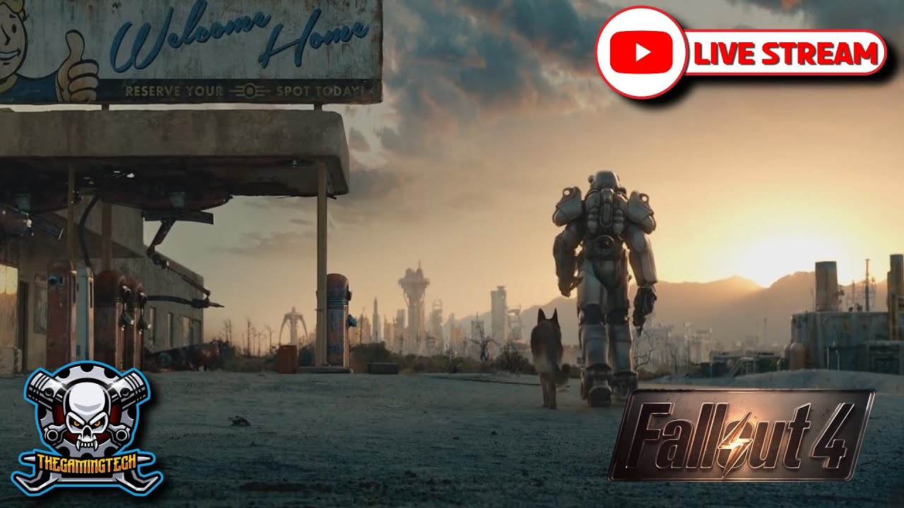 I haven't played this in years - FALLOUT 4 - Live stream - YouTube