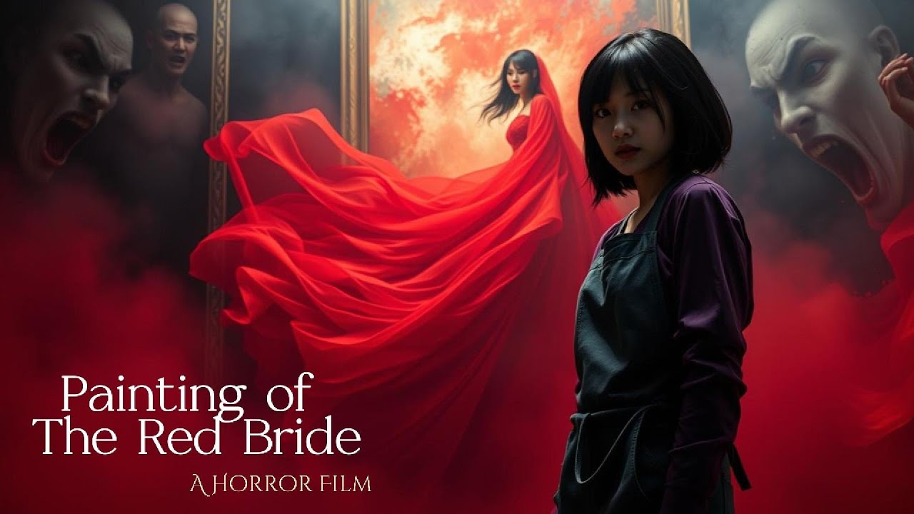 Painting of the Red Bride || The Haunting of the Red Bride || A Horror ...