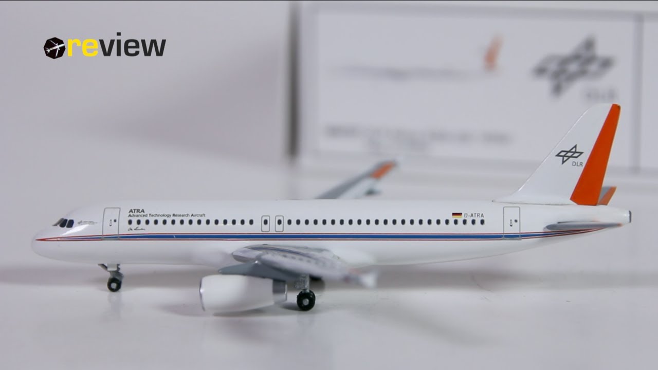 DLR German Aerospace Center Airbus A320-200 | Review #375 - YouTube
