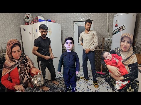 A Pleasant Day: Meeting Saleh’s New Baby & Building the Kitchen at Saleh & Sadri’s Home