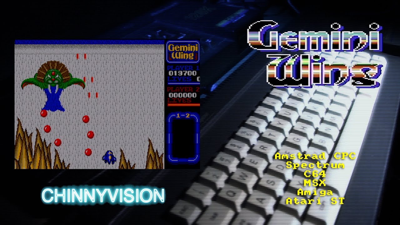 ChinnyVision - Ep 394 - Gemini Wing - Amstrad CPC, Spectrum, MSX, C64 ...