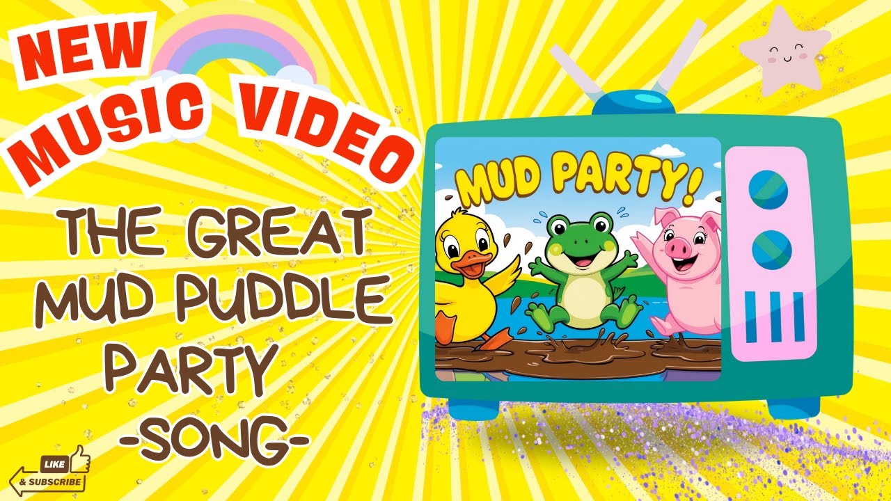 The Great Mud Puddle Party! - YouTube
