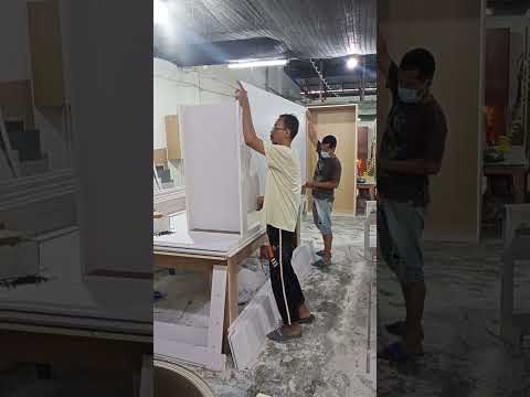 LEMARI dengan bahan PVC BOARD @Aryaarvanmotivasichanel - YouTube