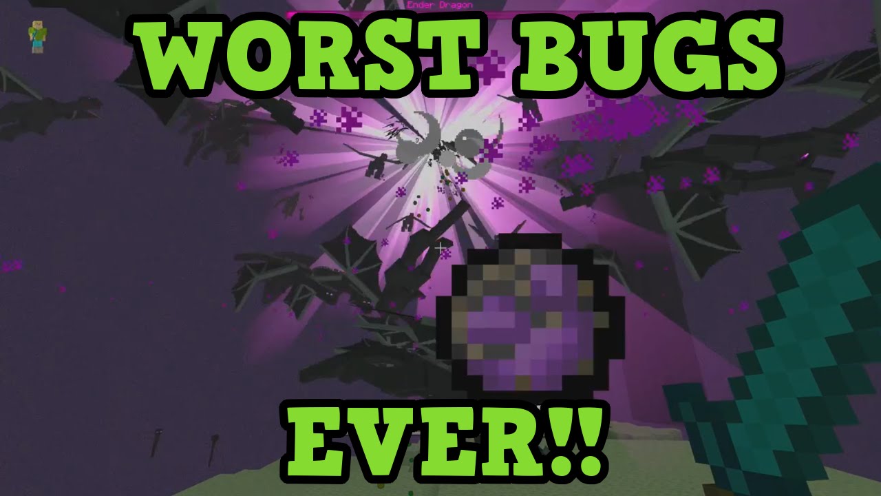 Minecraft Xbox Top 5 WORST BUGS EVER - YouTube