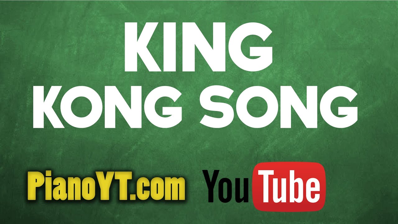 King Kong Song - ABBA Piano Tutorial - PianoYT.com - YouTube