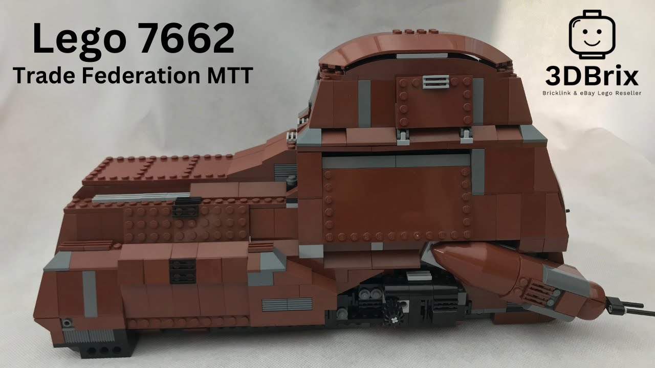 Lego 7662 - Trade Federation MTT - YouTube