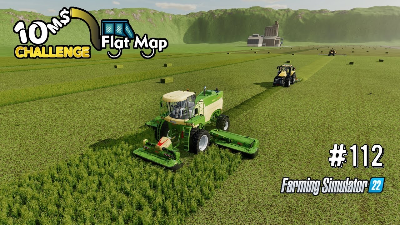 farming Simulator 22 fs22 timelapse Ep #112 Flat Map fs22 Mods - YouTube