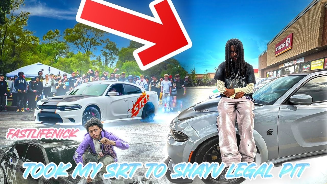 TOOK MY SRT TO SHAYV LEGAL PIT (Ft. FASTLIFENICK) - YouTube