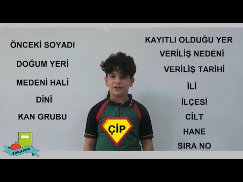 Kimliğimizin Ön ve Arka Yüzü-HERKESİN BİR KİMLİĞİ VAR Sosyal Bilgiler 4.Sınıf