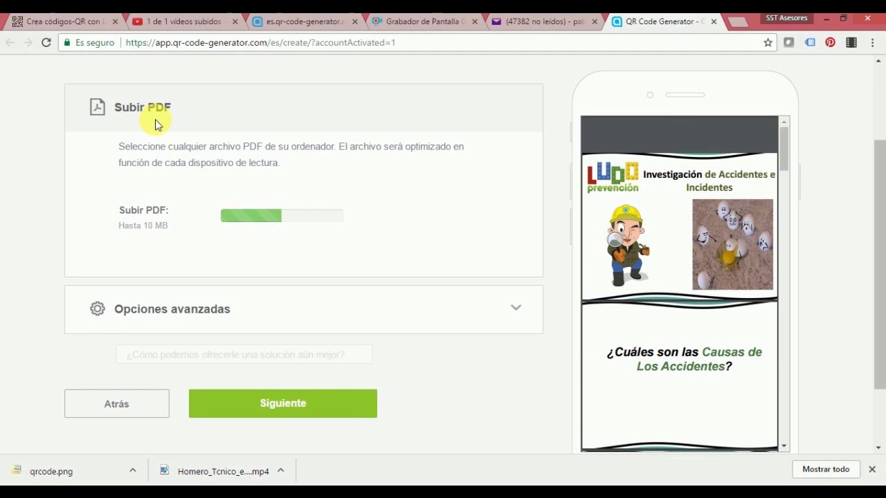 Tutorial para crear Códigos QR - YouTube