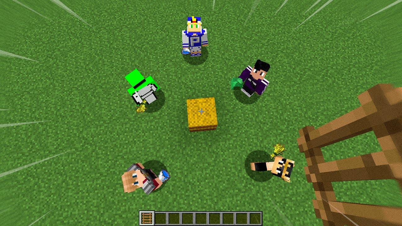 o primeiro a TOCAR NO CHÃO do minecraft ganha - YouTube