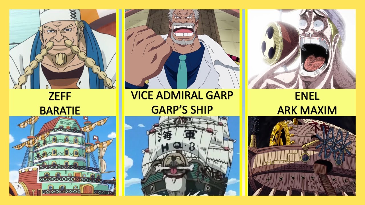 One Piece All NON Pirate Ships and their Crew #OnePiece - YouTube