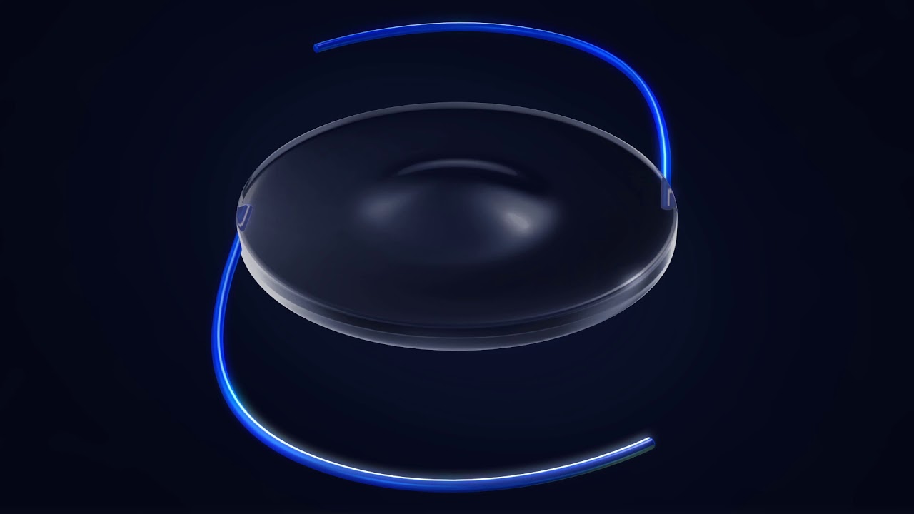 Licht-adjustierbare Intraokularlinse: Funktionsweise - YouTube