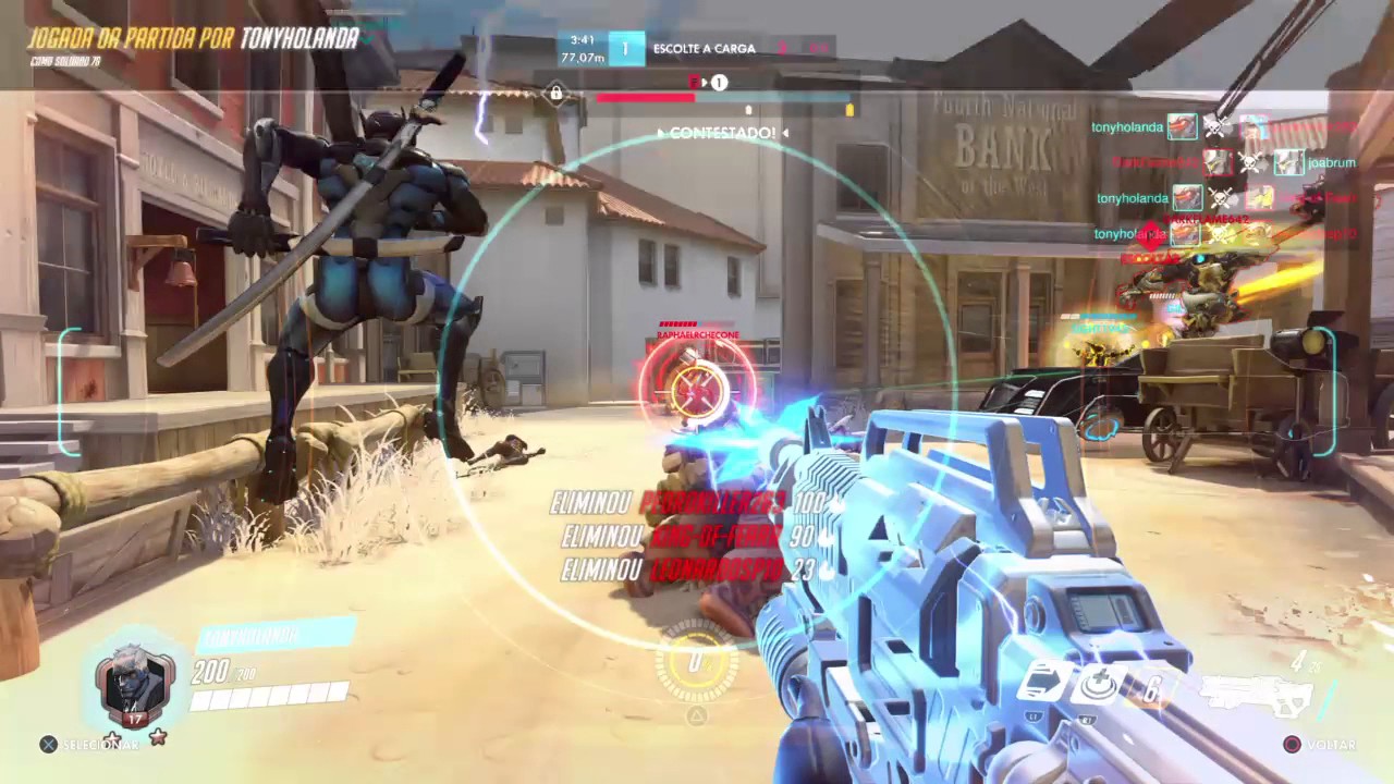 Overwatch: Soldier + Ana Ultimate Combo - YouTube