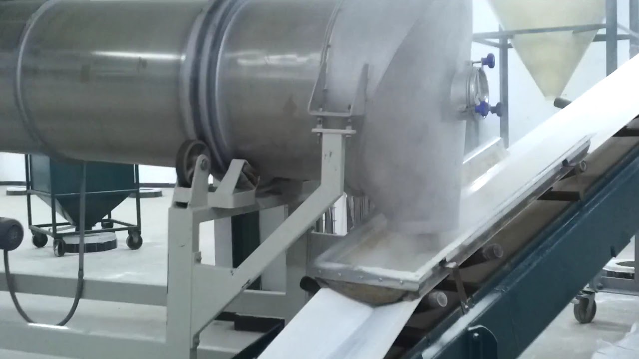 SPRAY DRYING - POWDER WITH ALL ADDITIVES - YouTube