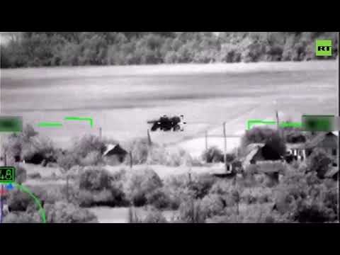 Russian Ministry of “Defense” released a video of a Russian helicopter ...