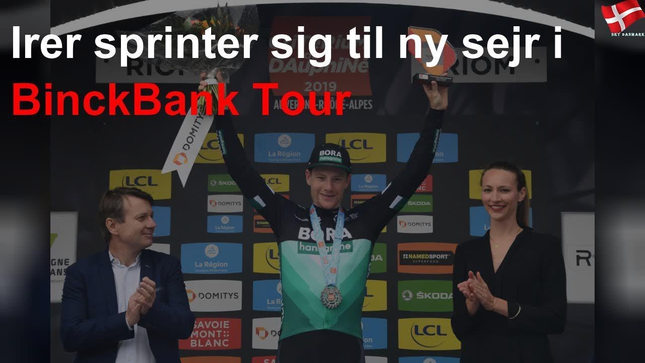Irer sprinter sig til ny sejr i BinckBank Tour - YouTube