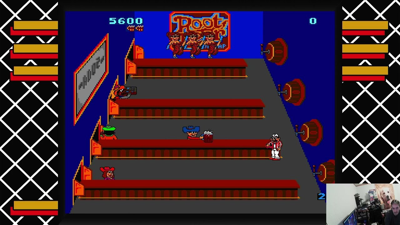 Root Beer Tapper (MIDWAY ARCADE Origins) on XBOX 360 backward ...
