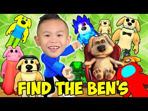 Find The Talking Ben Morphs On Roblox! Collect All 60 Badges! - YouTube