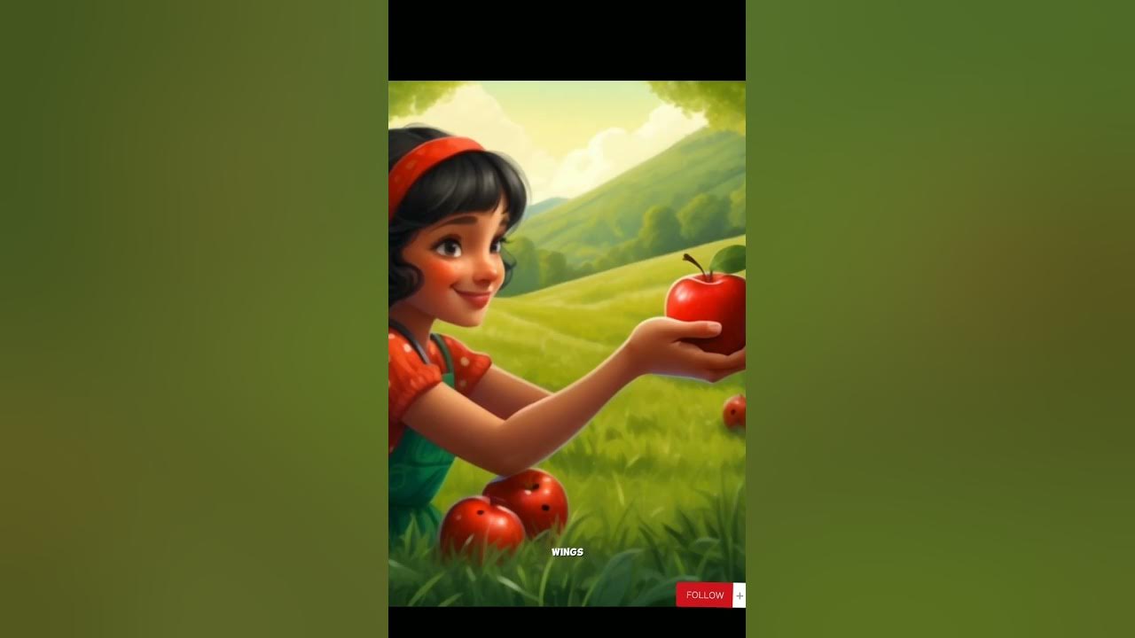 The adventure of little apple | Short Apple children Story - YouTube