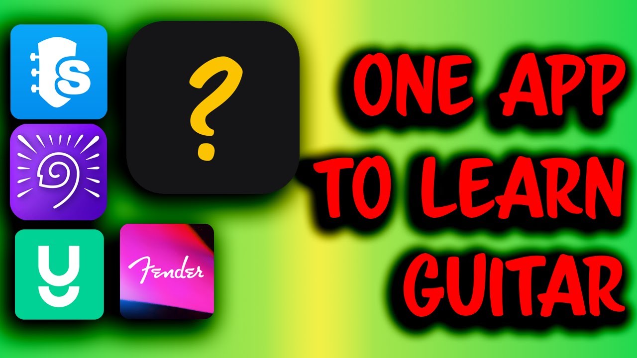 The only app i used to learn guitar - YouTube